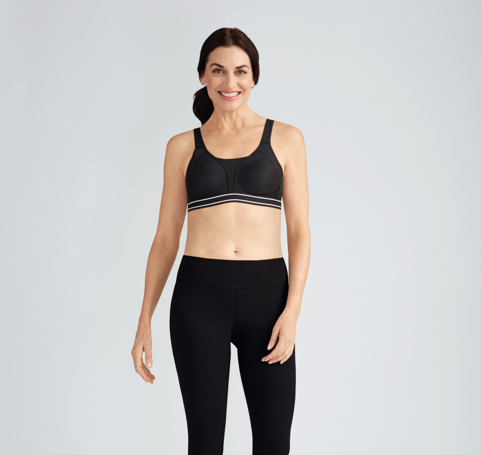 Prothese sport bh Amoena Performance Zwart - Workmed Medische Artikelen